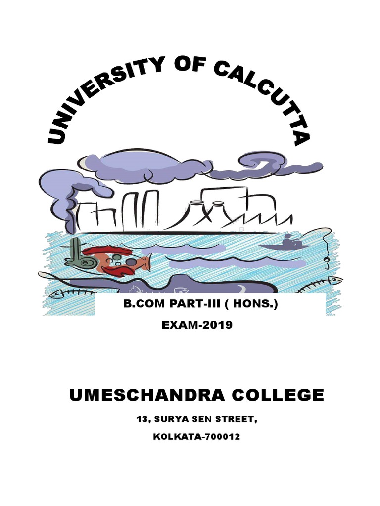 Umeschandra College: EXAM-2019 | PDF