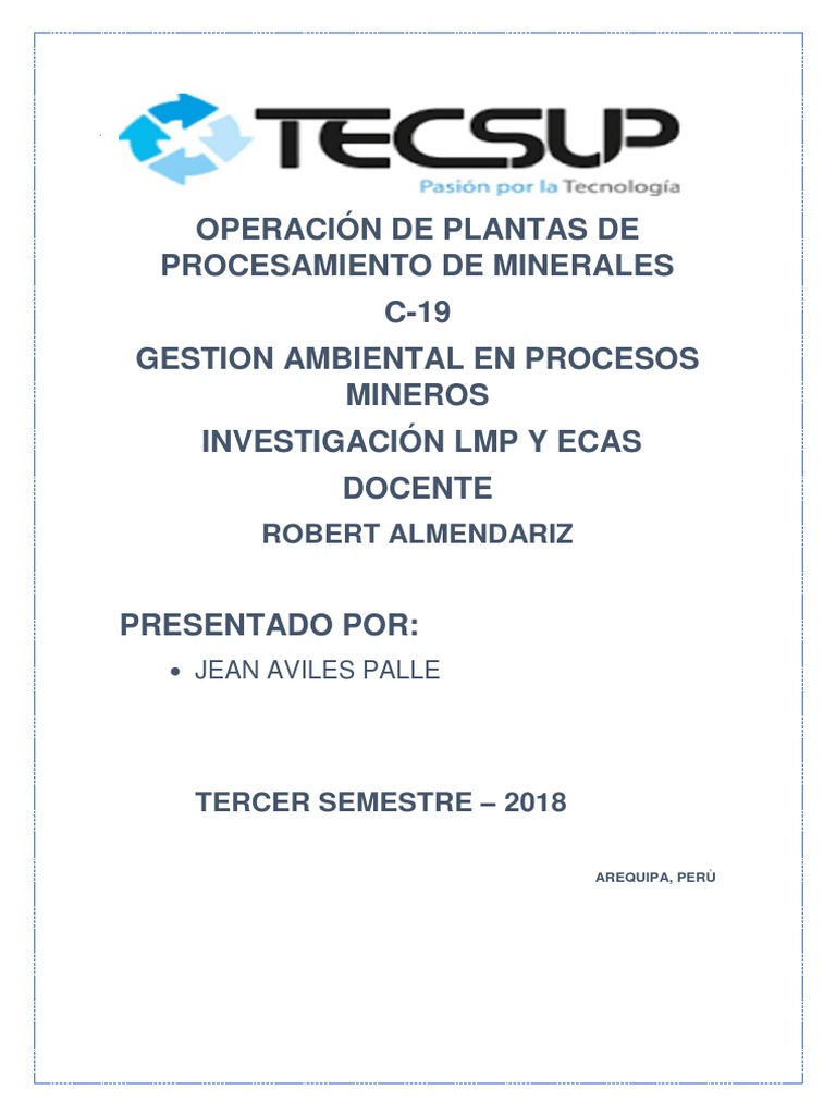 Ecas y LMP | PDF