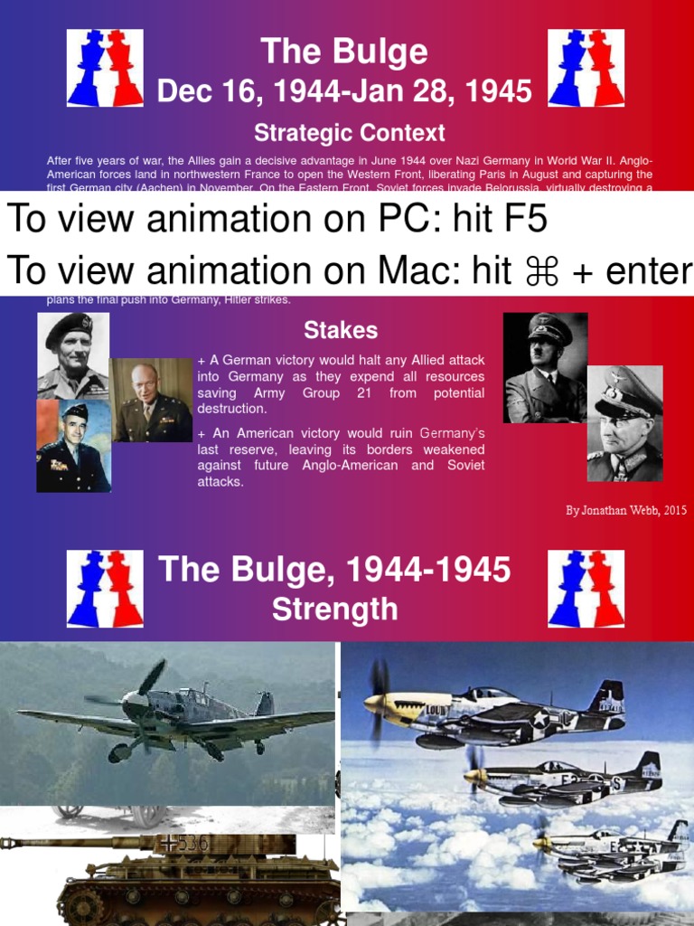 Battle of The Bulge 1944 1945 Animation | PDF | Battle Of The Bulge ...