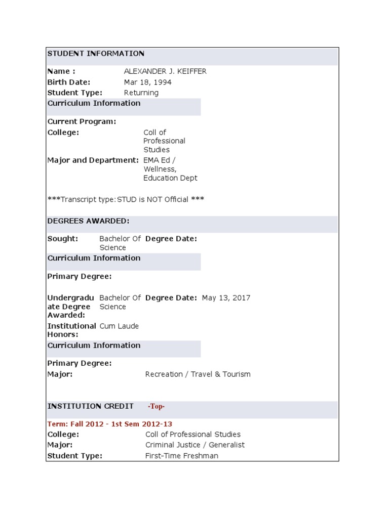 Transcript | PDF | Science | Academia