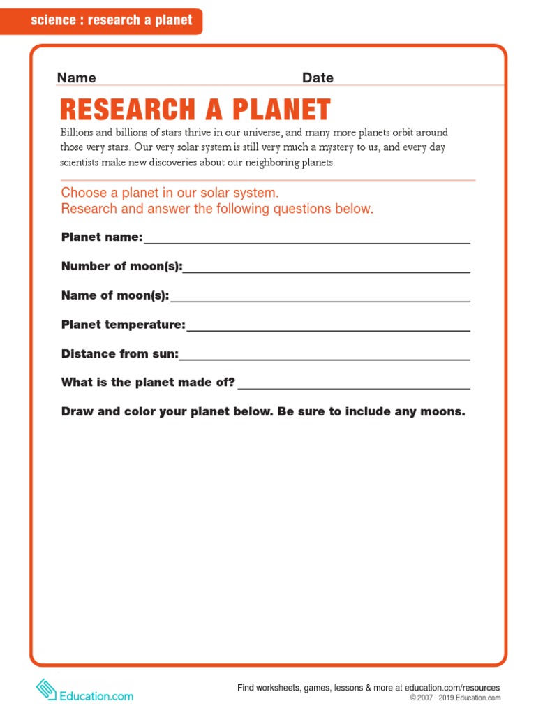 Planet Research | PDF