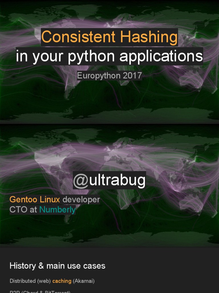 Leveraging Consistent Hashing In Your Python Applications Pdf Array Data Structure