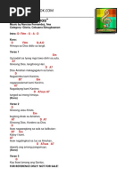 Ang Gugma Mo Lyrics | PDF