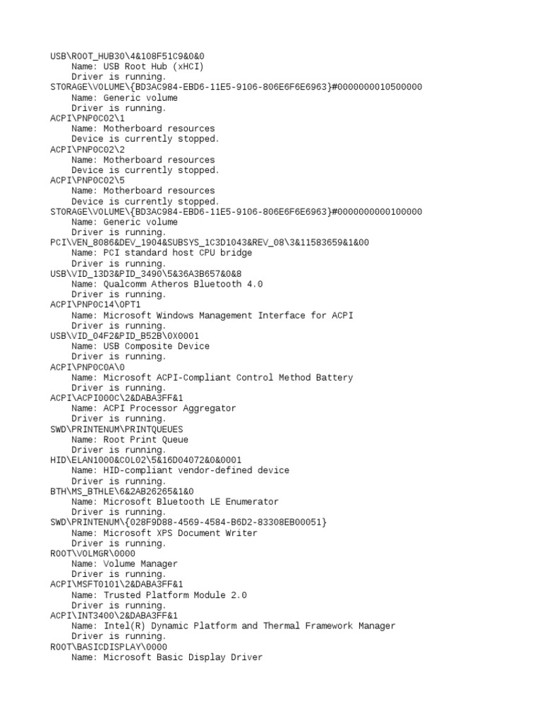 PC Config | PDF | Device Driver | Usb