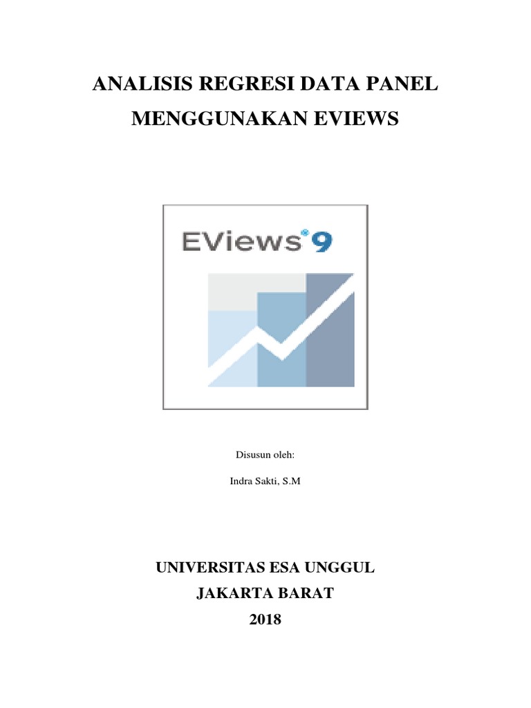 REGRESI DATA PANEL DENGAN EVIEWS | PDF