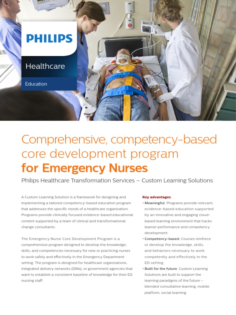 Brochure ET ER Nurse Program Overview - 452299114531 | PDF | Emergency ...
