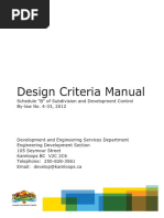 City of Houston Infrastructure Design Manual | PDF | Surveying | Easement