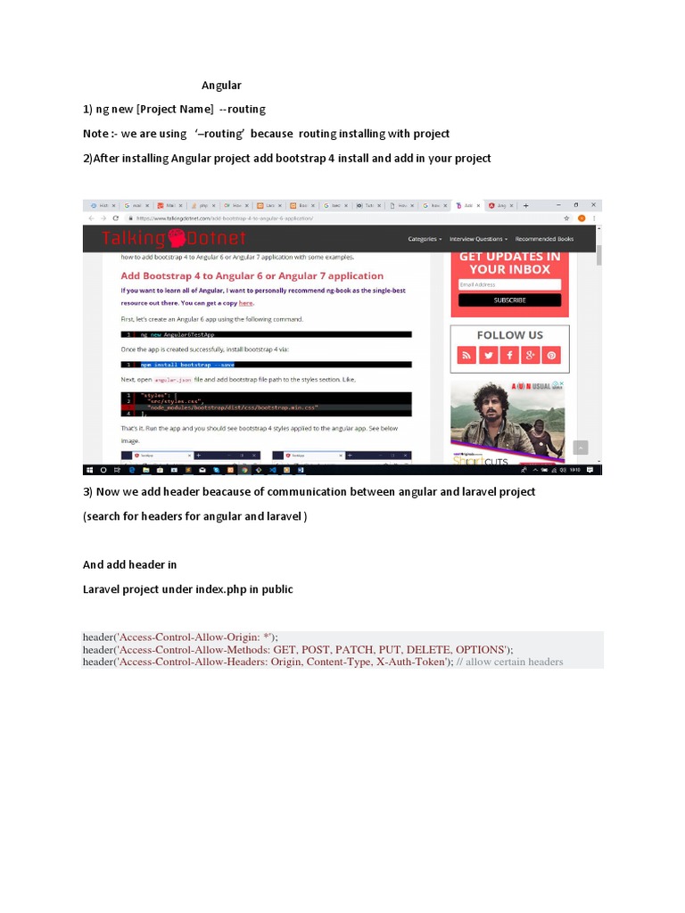 Angular Created Documents | PDF