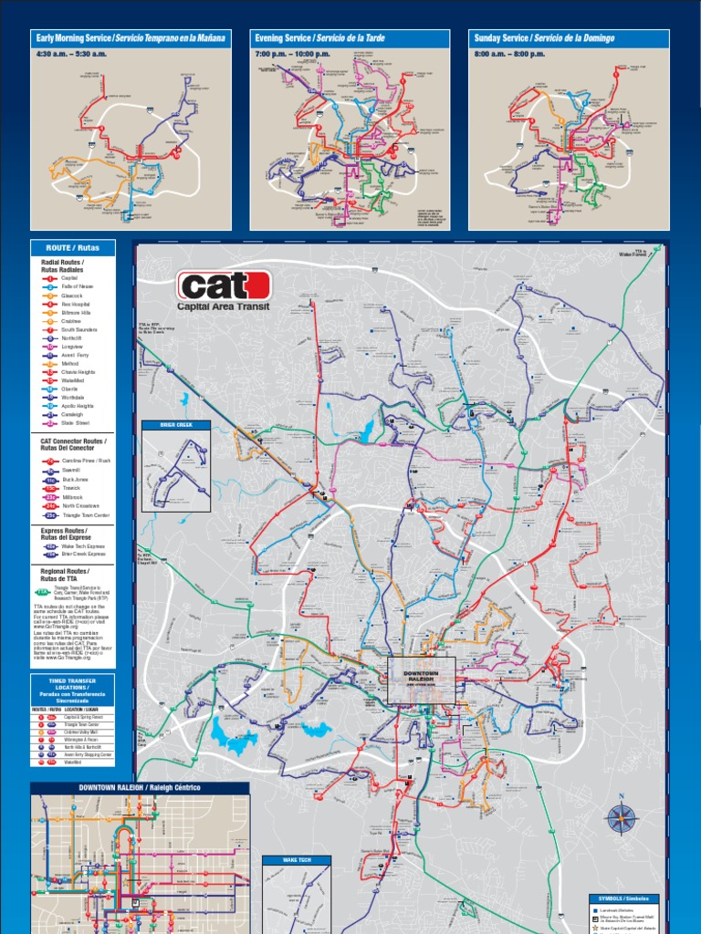 CAT System Wide Map | PDF