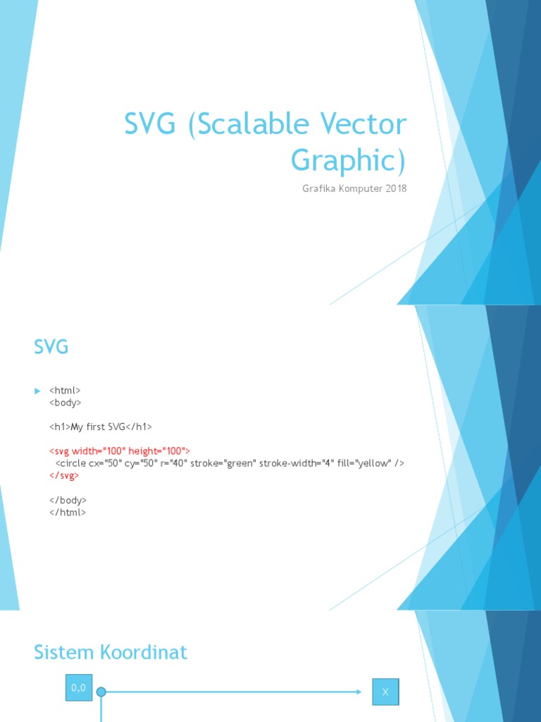 SVG (Scalable Vector Graphic) | PDF | Differential Topology | Geometry