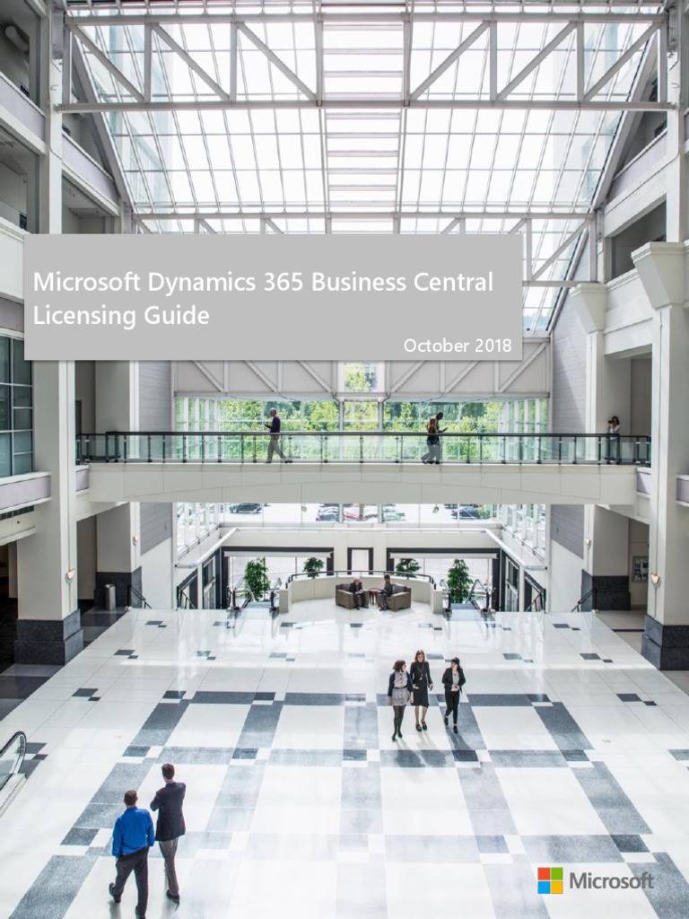 Dynamics 365 Business Central Licensing Guide | PDF | Subscription Business Model | Cloud Computing
