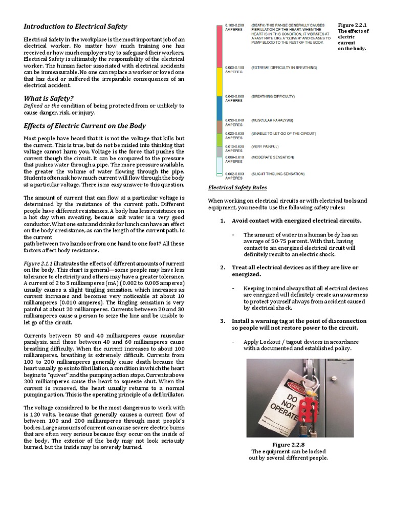 Introduction To Electrical Safety | PDF | Fires | Combustion