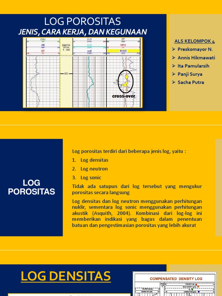 Log Porositas | PDF | Metode & Bahan Ajar | Teknologi & Rekayasa