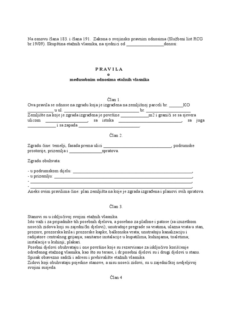 Obrazac RJR 1 | PDF