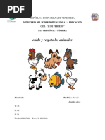 Proyecto Educativo: Conociendo Animales | PDF | Aprendizaje | Entorno ...