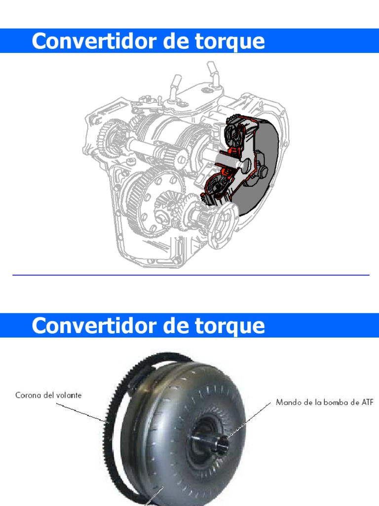 Convertidor de Torque | PDF | Mecanica clasica | Ingeniería mecánica