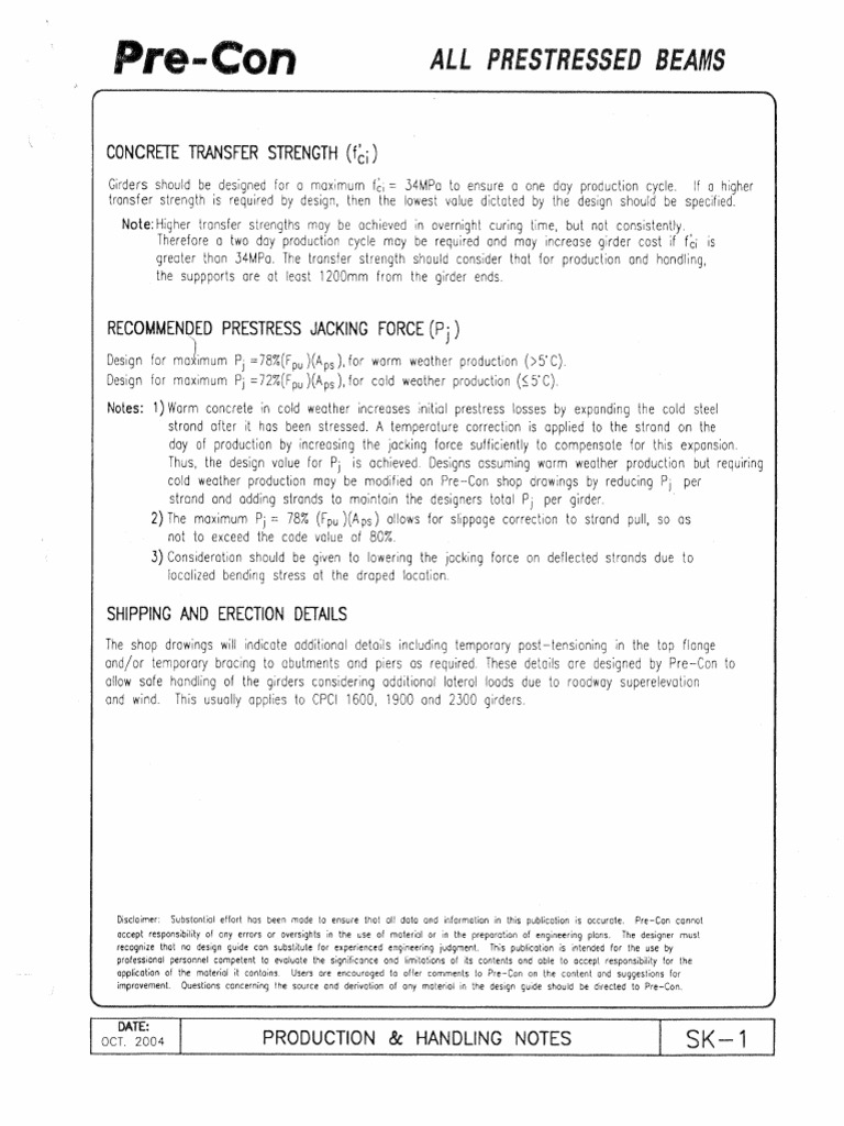 Pre Con Manual | PDF