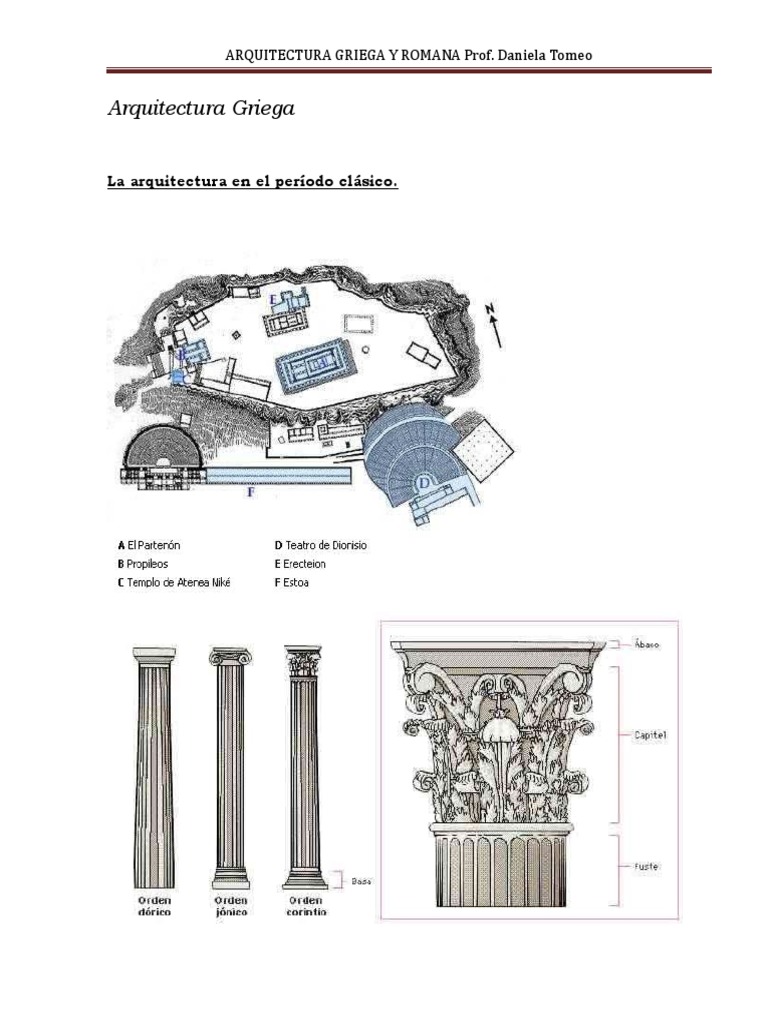 Arquitectura Griega | PDF | templo | Antigua Grecia
