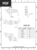 32 - Knuckle Joint Final | PDF | Technical Drawing | Building Materials