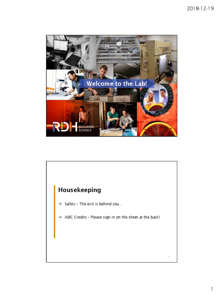 RDH Building Science Failures 20181218 PDF | PDF | Roof | Architectural ...