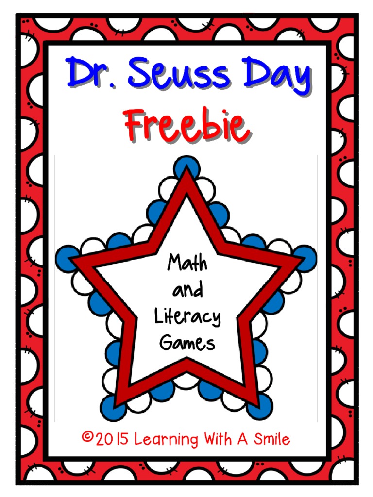 Dr. Seuss Day Dr. Seuss Day Dr. Seuss Day Dr. Seuss Day Freebie Freebie ...