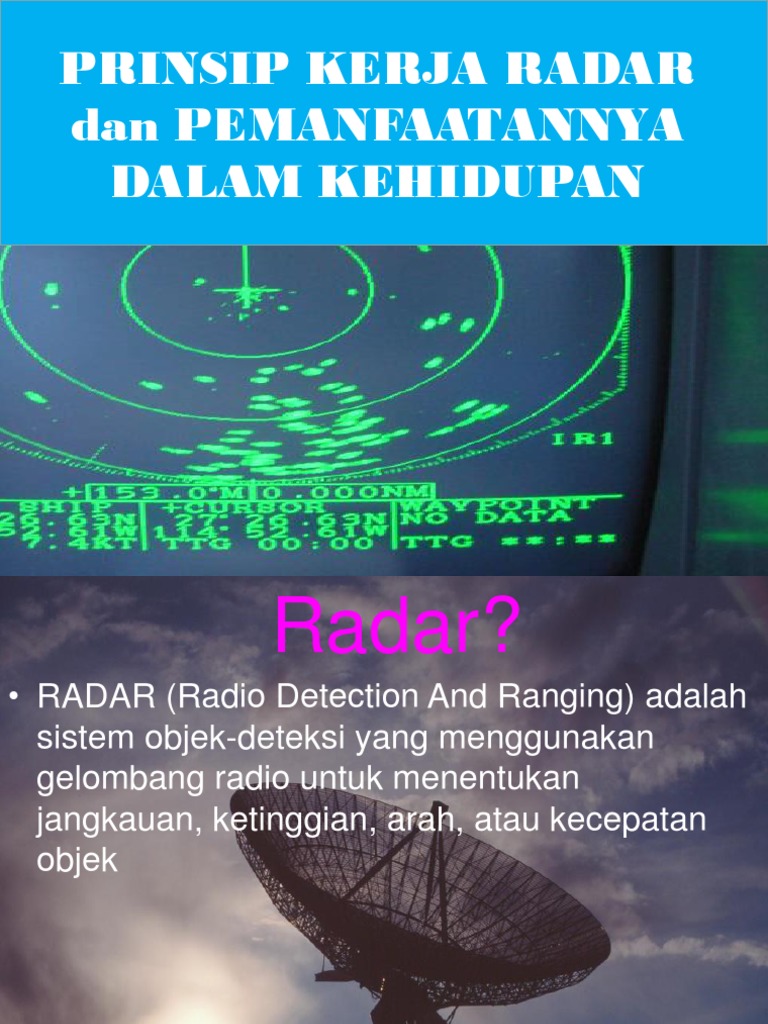 Makalah Gelombang Radar | PDF