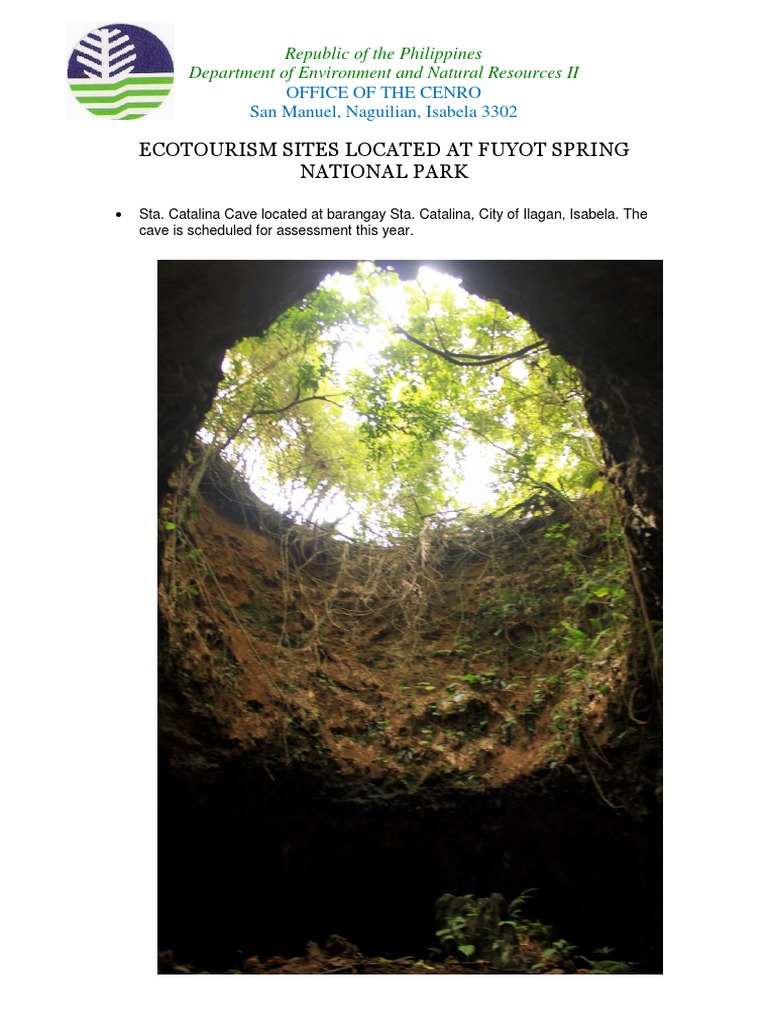 Fuyot Springs National Park Overview | PDF | Natural Resource ...