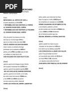 Letra de La Canción Cielito Lindo - Pedro Infante | PDF