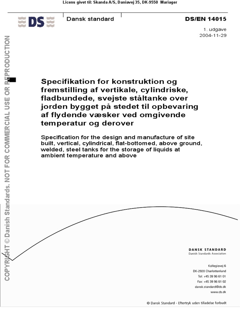 BS en 14015 PDF | PDF