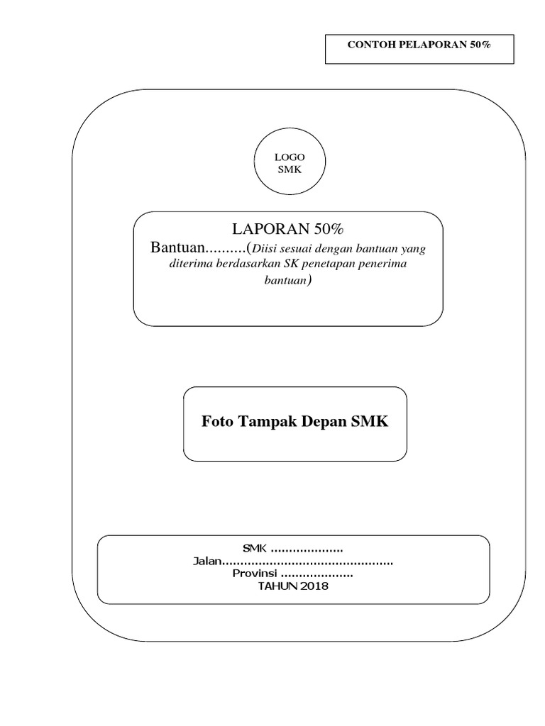 Format Laporan 50 Persen | PDF