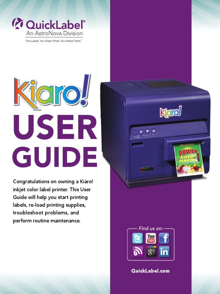 Kiaro! User Guide - EN PDF | PDF