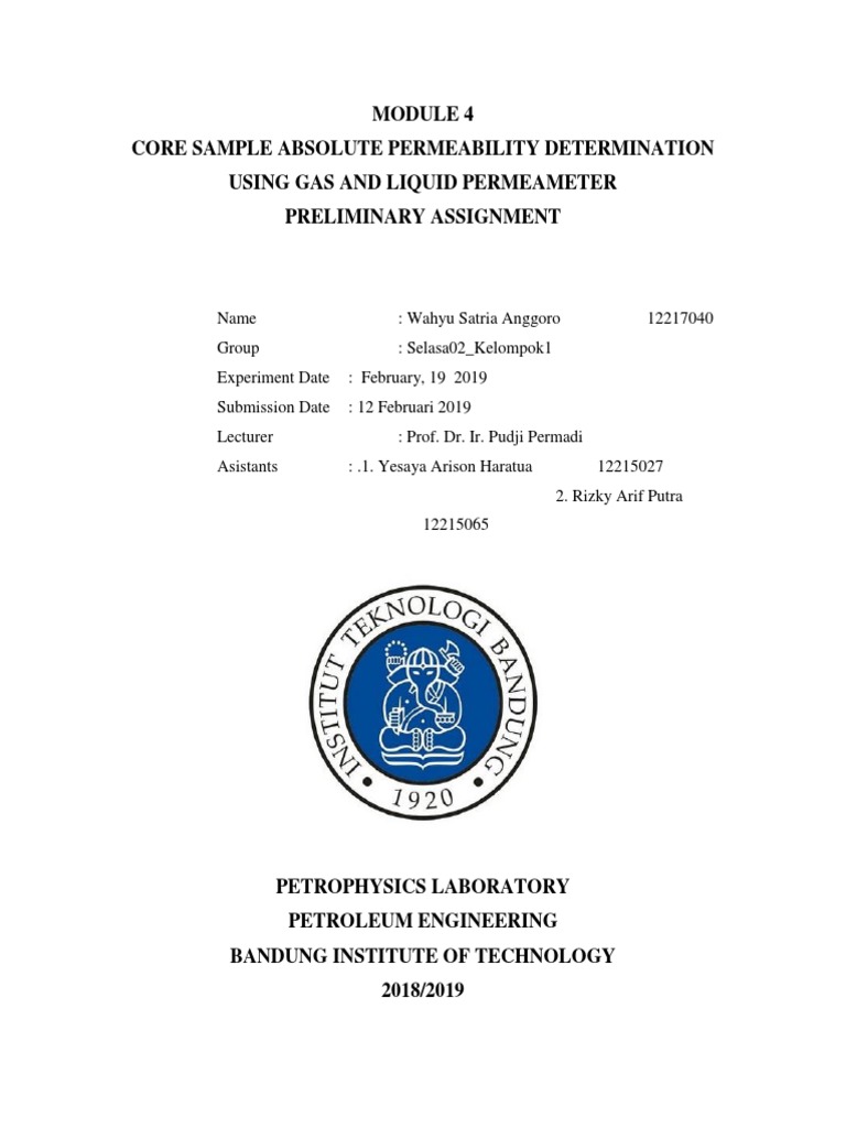 COVER TP PETROF Modul 4 | PDF | Science & Mathematics