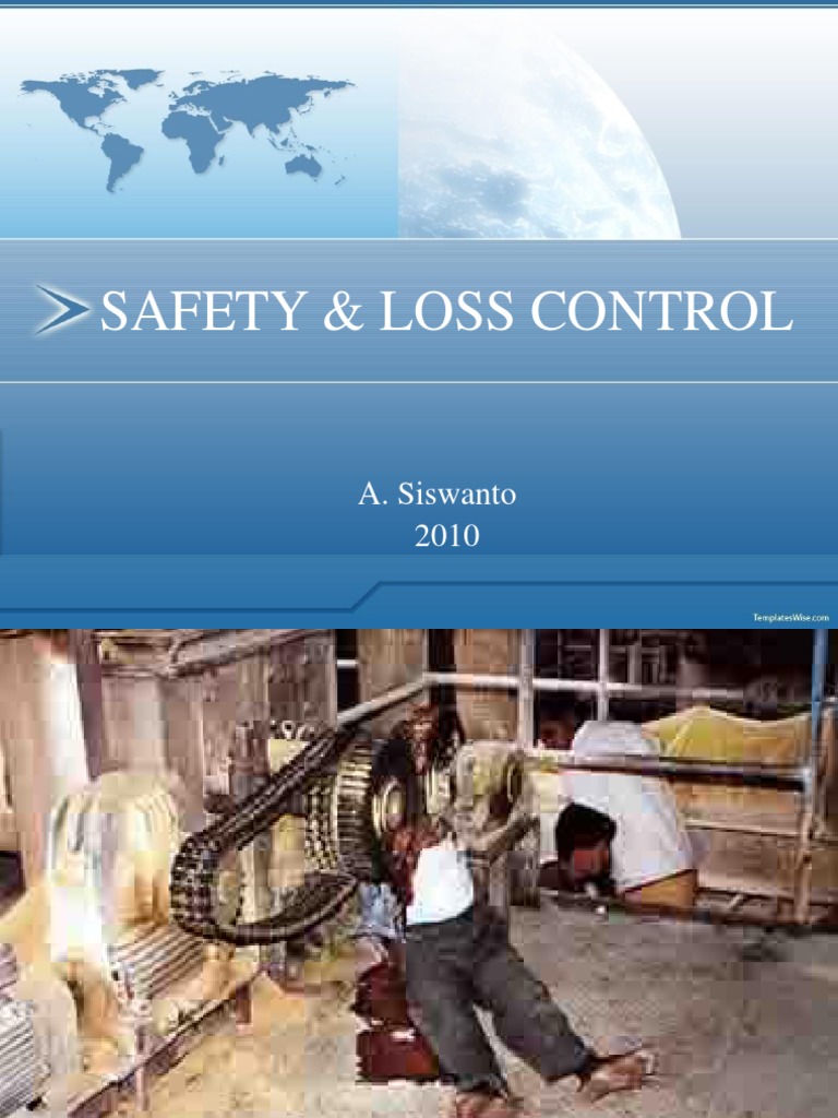Safety & Loss Control | PDF | Occupational Safety And Health | Safety