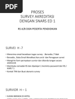 Instrumen Survei Standar Nasional Akreditasi Rumah Sakit Edisi 1 Tahun 2018 PDF | PDF