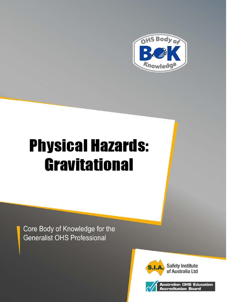 27 Hazard Gravitational | Download Free PDF | Occupational Safety And ...