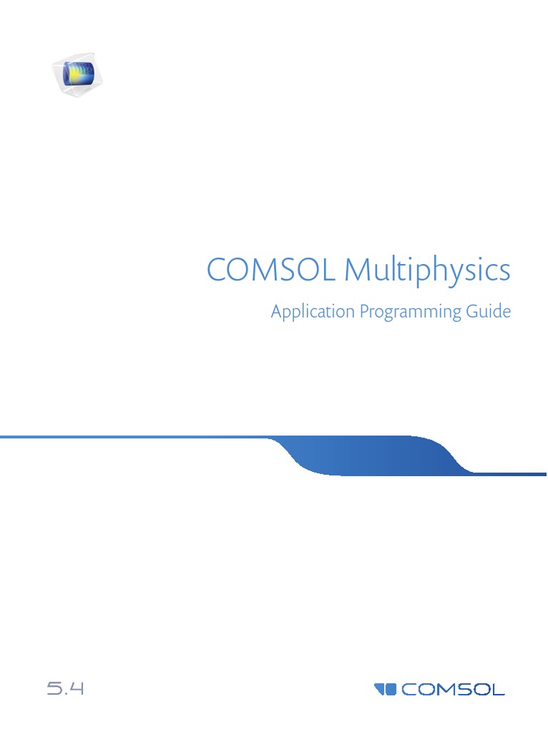 COMSOL Multiphysics: Application Programming Guide | PDF | Data Type | Method (Computer Programming)