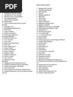 Fast Talk Question | PDF | Language Arts & Discipline | Cooking, Food ...