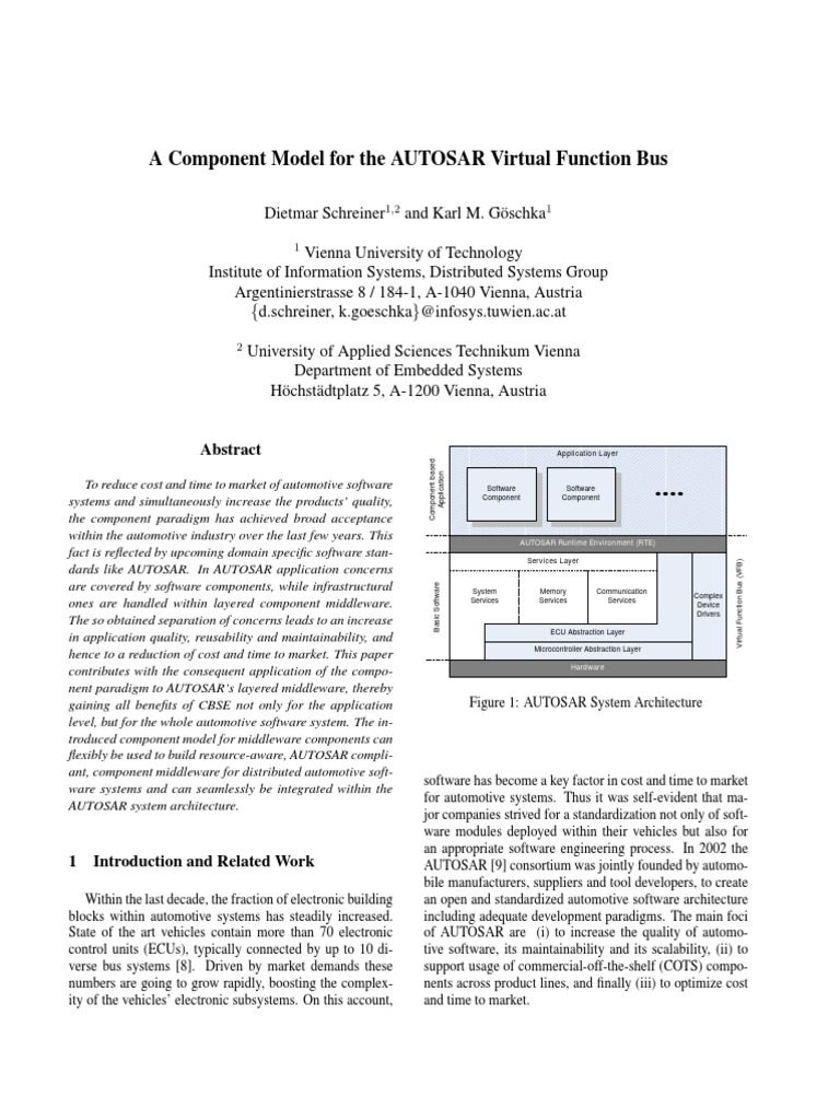2007 SECAD Schreiner | PDF | Component Based Software Engineering | Component Object Model