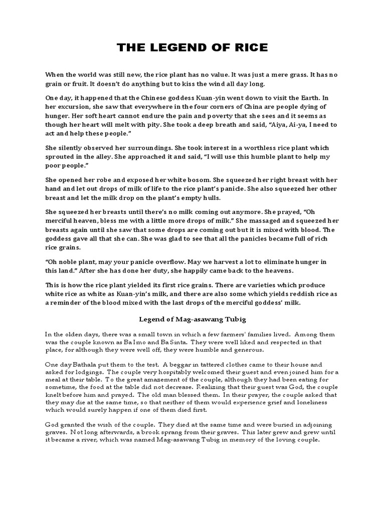 The Legend of Rice | Borneo | Sky