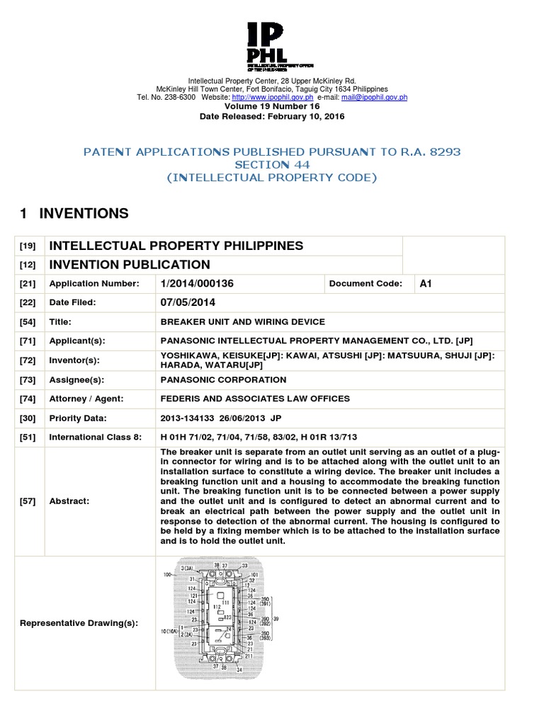 1 Inventions: Intellectual Property Philippines Invention Publication ...