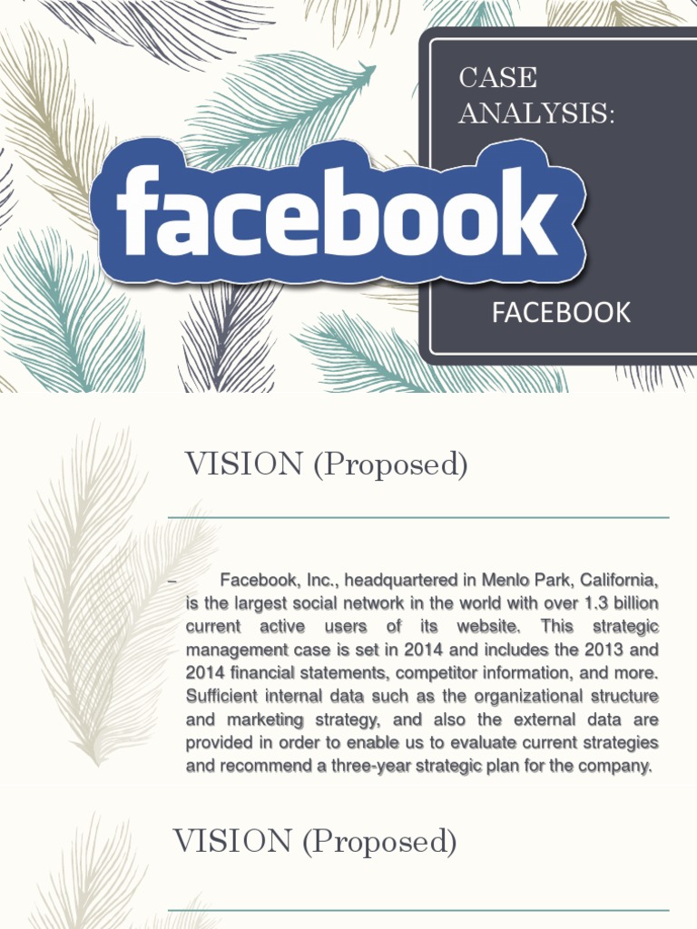 Case Study Facebook | Download Free PDF | Social Media | Popular ...