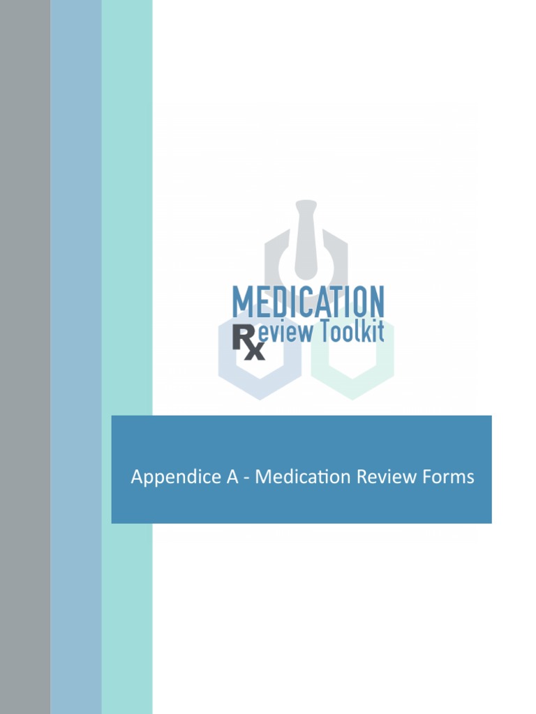 Medication Review Forms PDF | PDF | Pharmacy | Medical Prescription