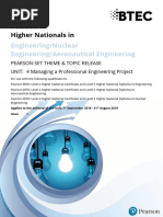 Btec HN Engineering Pearson Set Assignment Guidance l4 | PDF | Project ...