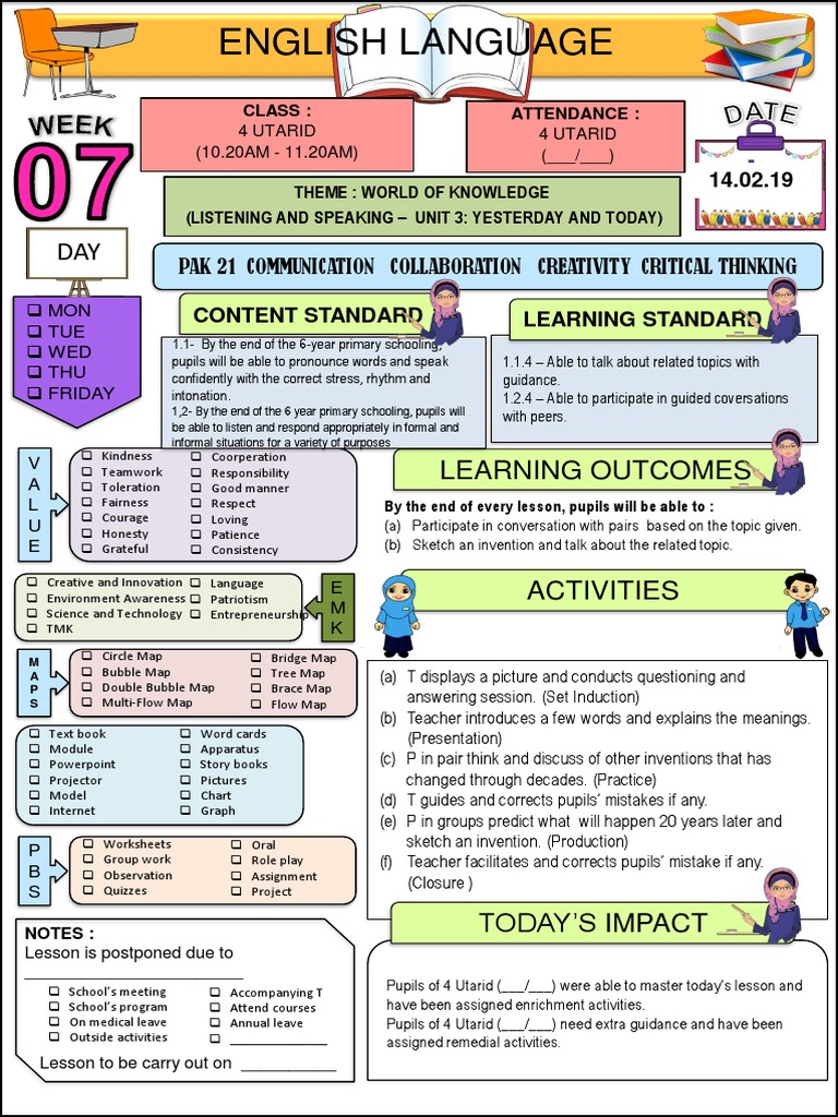 4 Utarid Listening and Speaking | PDF | Psychology | Behavior Modification