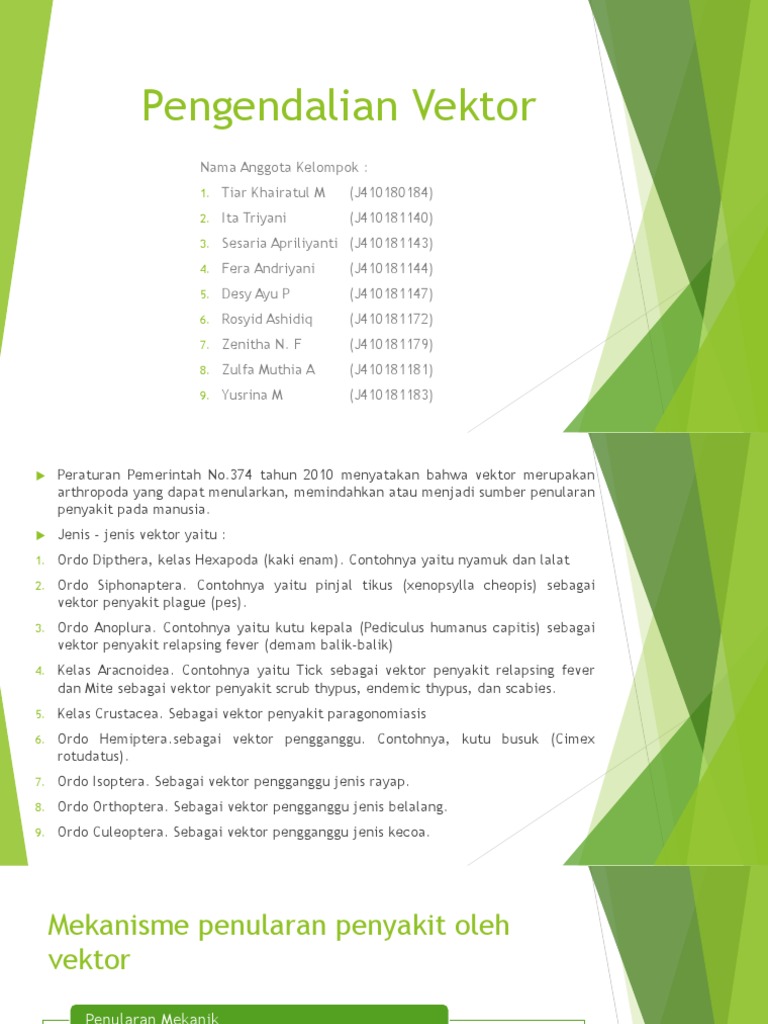 Pengendalian Vektor | PDF