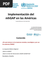 Atención en Salud Mental Según GI - MhGAP | PDF | Trastorno depresivo ...