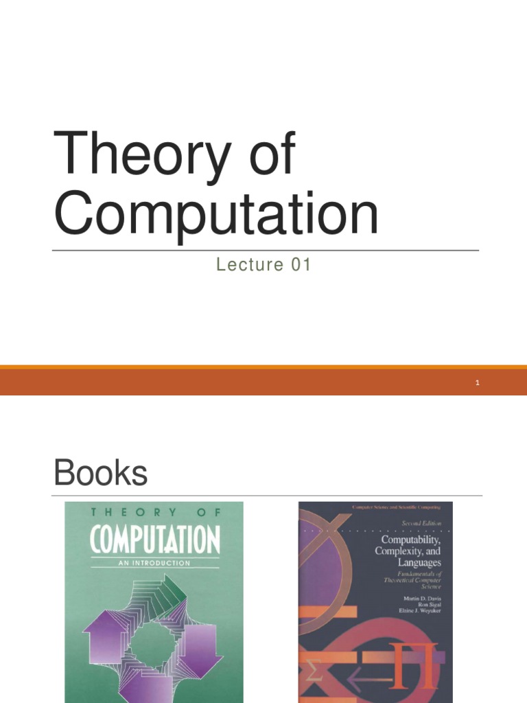 Theory of Computation: Dr. Ahmed Hassan Computer Science Department | PDF | String (Computer ...