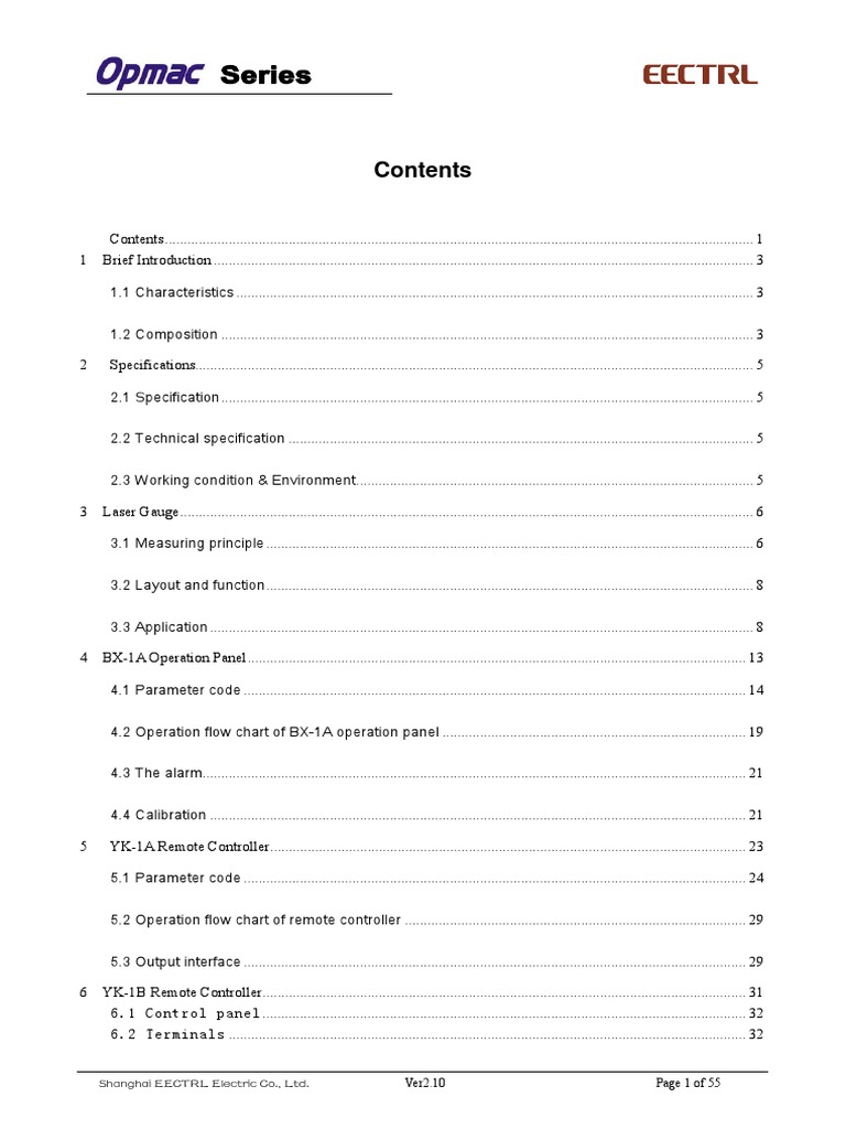 Opmac ABL Manual en V2.10 | PDF | Power Supply | Control Theory