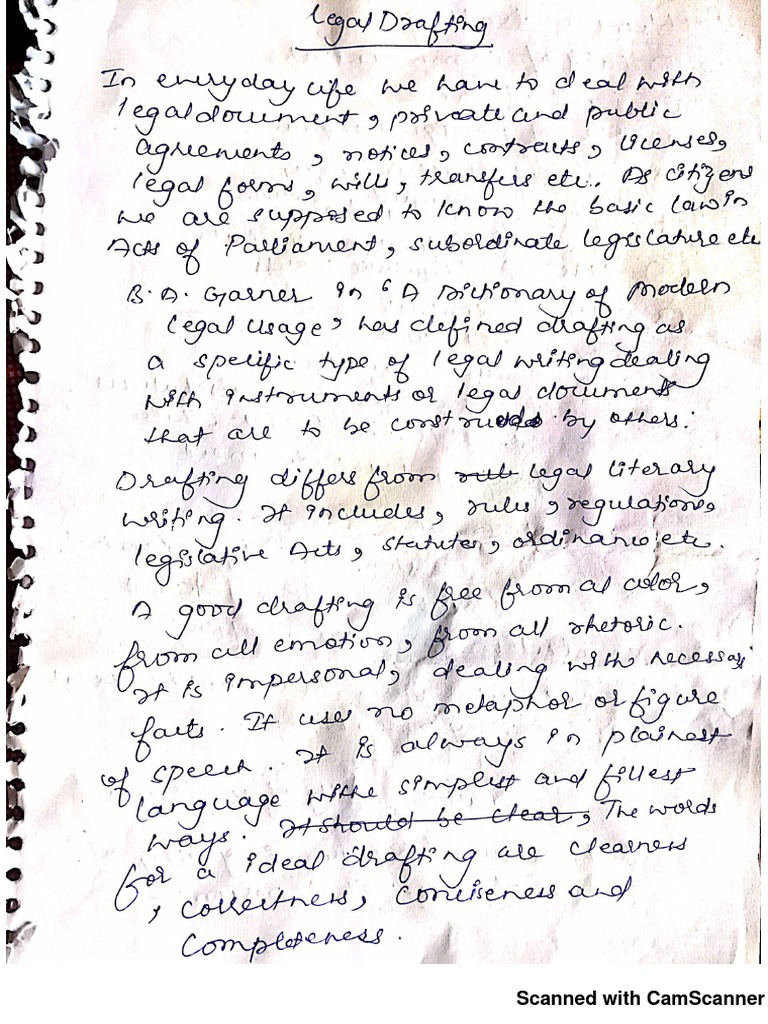 Legal Drafting | PDF