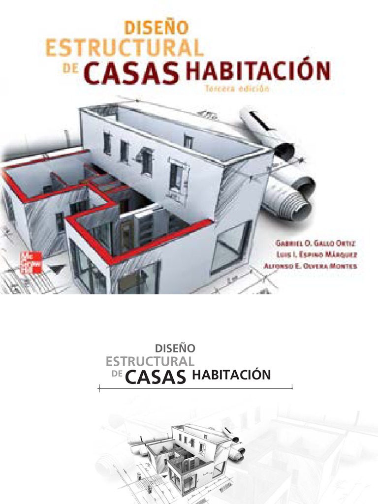 Diseño Estructural de Casas Habitacion | PDF | Diseño | Hormigón